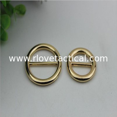 Bag hardware accessories manufacturer 25 mm / 20 mm gold metal adjustable buckle for handbag/garment