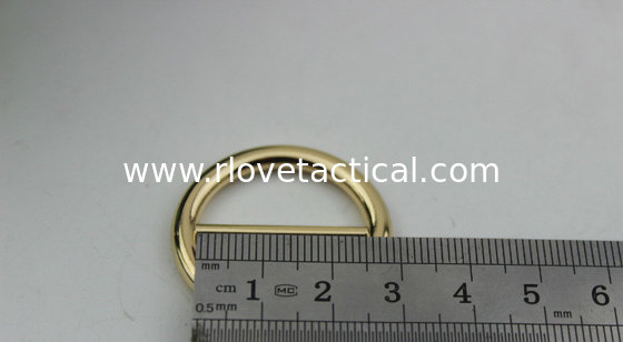 Bag hardware accessories manufacturer 25 mm / 20 mm gold metal adjustable buckle for handbag/garment