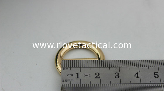 Bag hardware accessories manufacturer 25 mm / 20 mm gold metal adjustable buckle for handbag/garment