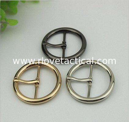 Simple Design 3 Color Garment Accessories Zinc Alloy Metal Pin Belt Buckle 31 MM For Purse