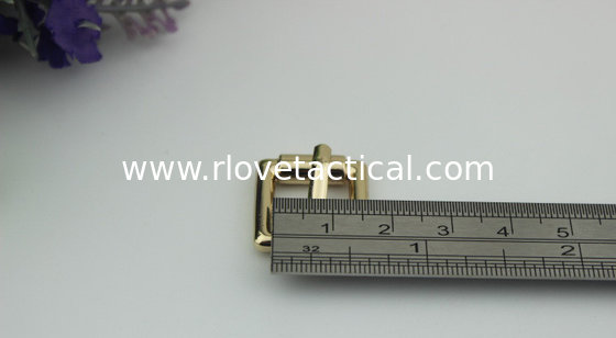 High Quality 3 Color 13 MM Zinc Alloy Metal Pin Rolling Square Belt Buckles For Handbags