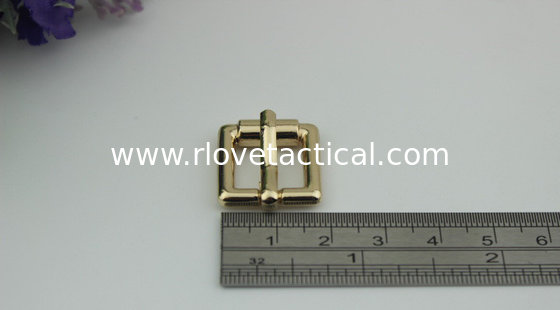 High Quality 3 Color 13 MM Zinc Alloy Metal Pin Rolling Square Belt Buckles For Handbags