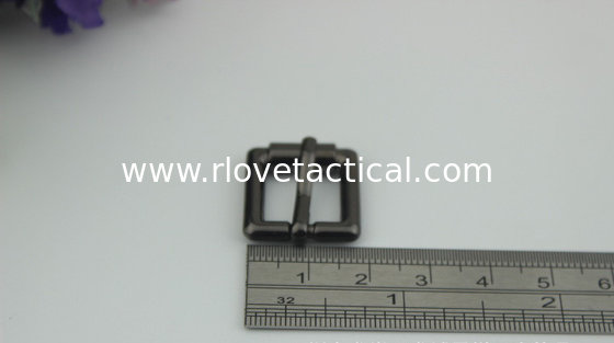 High Quality 3 Color 13 MM Zinc Alloy Metal Pin Rolling Square Belt Buckles For Handbags