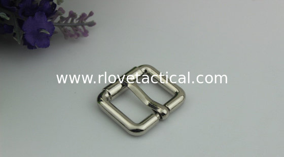 Manufacturer Personalized Zinc Alloy 20 MM Gunmetal Color Handbag Roll Belt Buckle Design