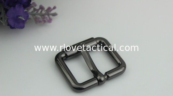 Bag Parts Accessories Zinc Alloy Shiny Gold 25 MM Roll Pin Belt Buckle For Sales