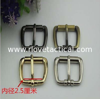 Superior Custom Handbag Hardware Light Gold 1 Inch Iron Rolled Pin Buckle
