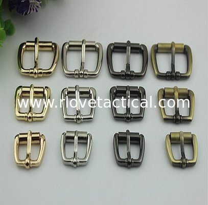 India hot sales Iron Material 16 mm Hanging Brush Anti Brass Color Roller Belt Pin Buckle For Leather Belt