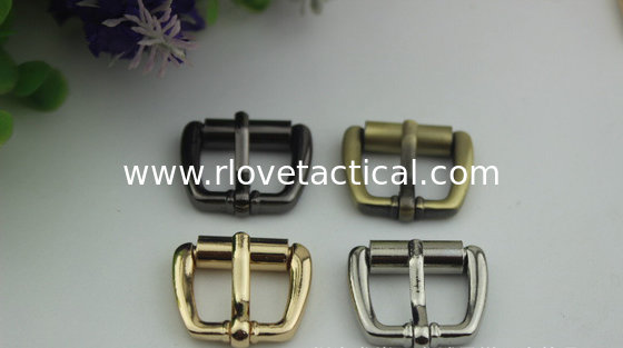 India hot sales Iron Material 16 mm Hanging Brush Anti Brass Color Roller Belt Pin Buckle For Leather Belt