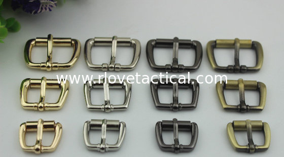 Custom 20 MM Gunmetal Color Metal Roll Pin Bag Belt Buckle Bag Hardware