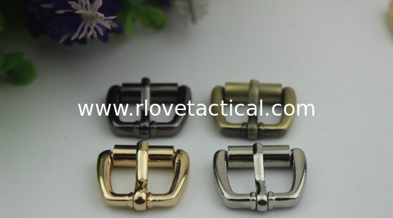 Custom 20 MM Gunmetal Color Metal Roll Pin Bag Belt Buckle Bag Hardware