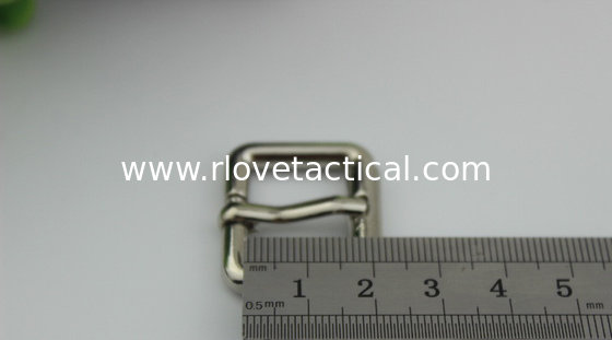 Hardware Metal 20 MM & 25 MM Nickel Color Single Prong Roller Pin Buckle For Webbing Belt