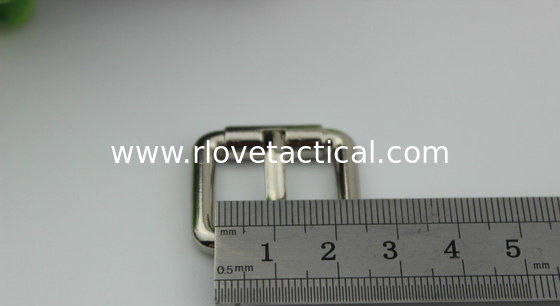 Hardware Metal 20 MM & 25 MM Nickel Color Single Prong Roller Pin Buckle For Webbing Belt