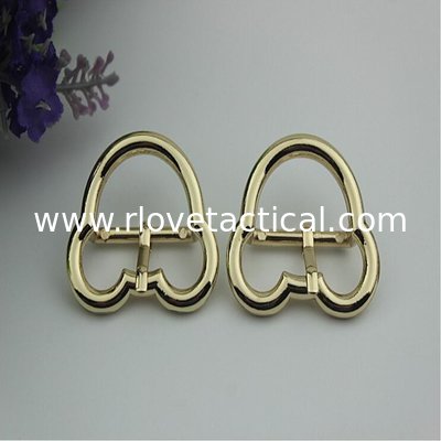 Luggage hardware accessories Mickey Mouse shape 25 mm gold zinc alloy pin buckle for leather accessories