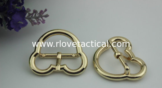 Luggage hardware accessories Mickey Mouse shape 25 mm gold zinc alloy pin buckle for leather accessories