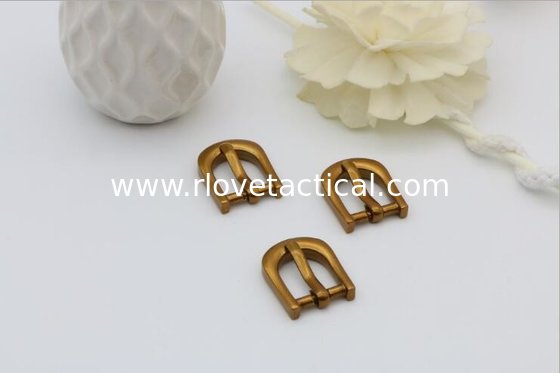 OEB Antique Gold Factory Custom Zinc Alloy 14.3 MM Metal Belt Pin Buckle