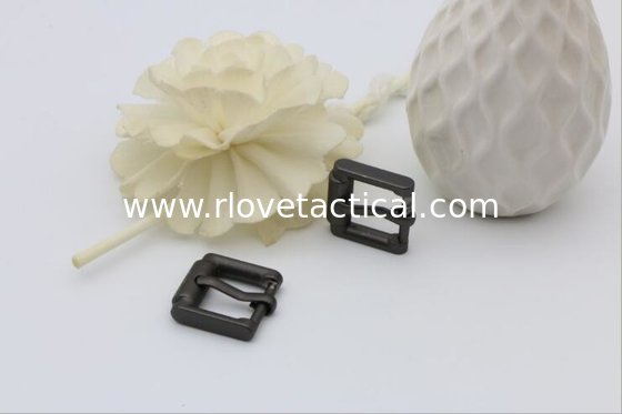 Wholesale matte gunmetal color 14.5 mm removable metal belt pin buckle for leather