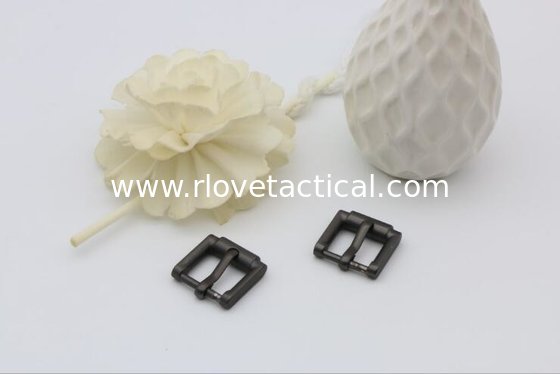 Wholesale matte gunmetal color 14.5 mm removable metal belt pin buckle for leather