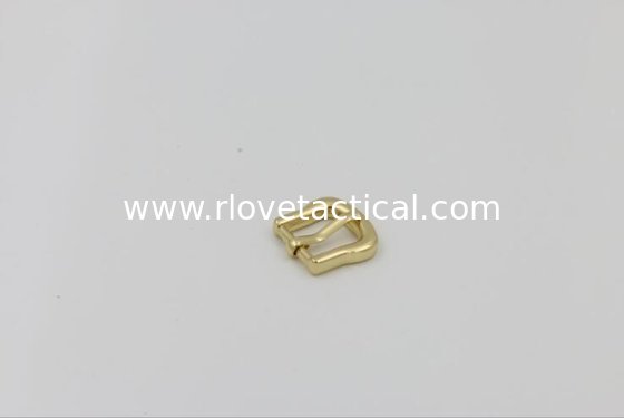 Factory promotional cheap zinc alloy gold plating 14.6 mm wholesale metal pin blank belt buckle for leather belts