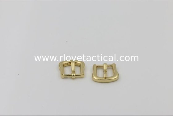 Factory promotional cheap zinc alloy gold plating 14.6 mm wholesale metal pin blank belt buckle for leather belts