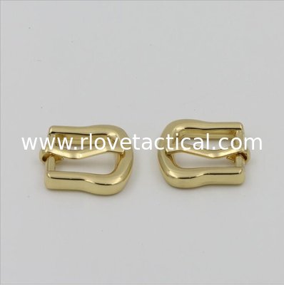Factory promotional cheap zinc alloy gold plating 14.6 mm wholesale metal pin blank belt buckle for leather belts