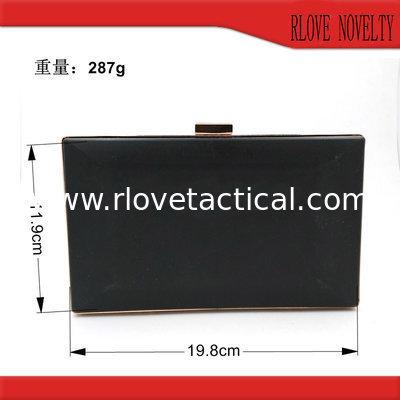19.8*11.9 CM gold metal handbag box clutch frame for ladies purse with different color