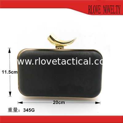 20*11.5CM Plastic Evening bag clutch boxes gold metal purse frame Guangzhou Wholesale