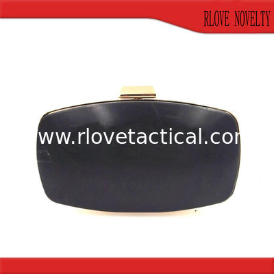 Factory price 207*118 mm light gold purse clutch frame evening clutches Guangzhou