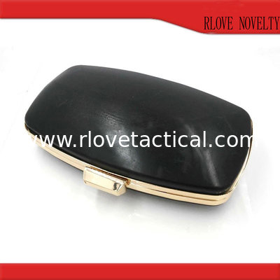 Factory price 207*118 mm light gold purse clutch frame evening clutches Guangzhou