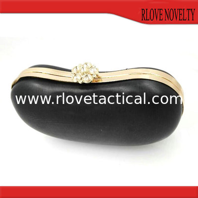 Handbags Accessories Gold Custom Iron Oval Metal Purse Frame Box Clutch Bag