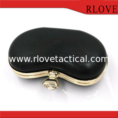 High Quality Wholesale Customized Gold Clutch Bag Box Iron Metal Purse Clutch Frame