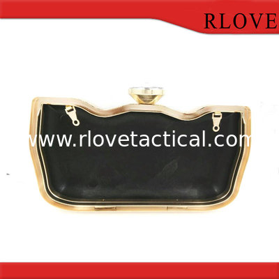 Metal bag parts material tote bag accessories box clutch frame for women handbag