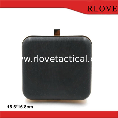 Popular Gold Color Square Shape Clutch Box Metal Frame Bag Making Accessories