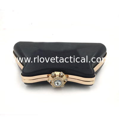 Australia style fashion 21*10 cm gold color metal iron purse frame with box