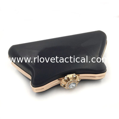 Australia style fashion 21*10 cm gold color metal iron purse frame with box