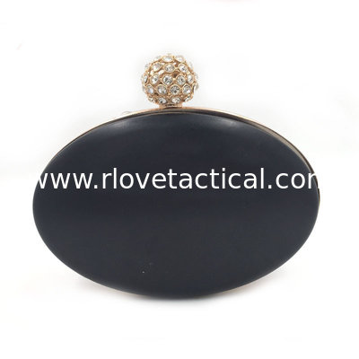 Wholesale handbags accessories custom gold color decorative bag frame clutch plastic box