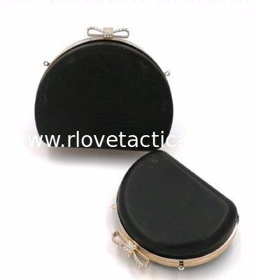 China New Style D Shape Iron Gold Metal Clasp Purse Box Clutch Bag Frame