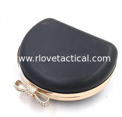 China New Style D Shape Iron Gold Metal Clasp Purse Box Clutch Bag Frame