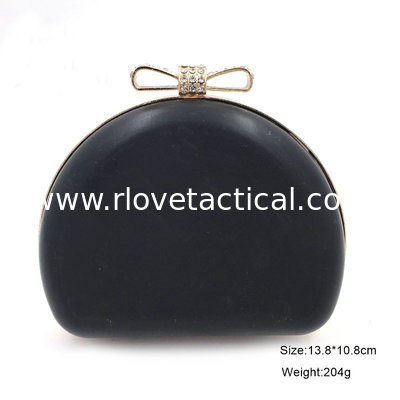 China New Style D Shape Iron Gold Metal Clasp Purse Box Clutch Bag Frame