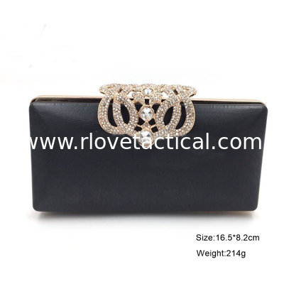 Handbags Accessories Custom Rectangle Gold Iron Metal Purse Frame Box Clutch Bag Frames
