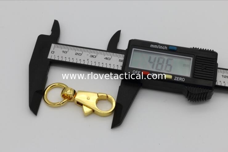 Manufacturers wholesale zinc alloy hk snap hook,gold snap hook with 1/2inch