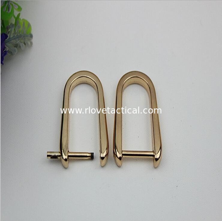 Guangzhou decoration accessories zinc alloy hardware bag d ring buckle 20MM