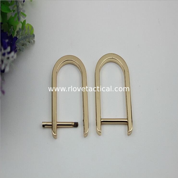 Factory direct selling bag accessories zinc alloy hardware d ring buckle 23mm