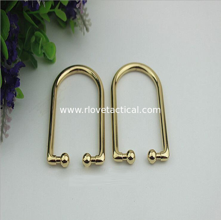 Factory supply cheap price inner size 35mm bigger metal open d ring for bag strap
