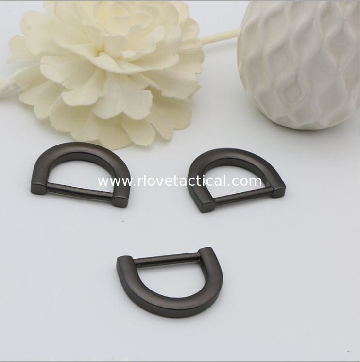 Handbag accessories zinc alloy gun metal color 19.4mm D-ring for Sale