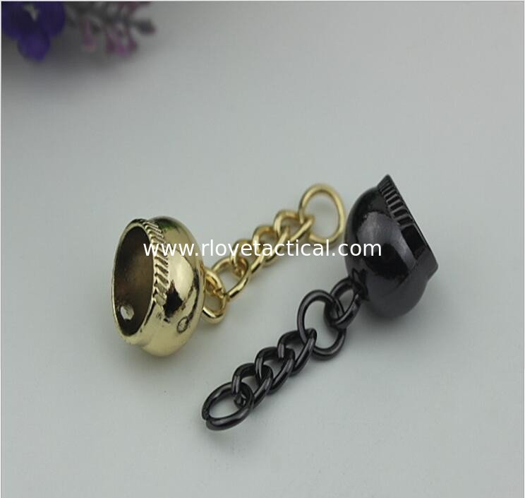 Factory direct sales of various specifications zinc alloy gold 14 mm width tassel cap