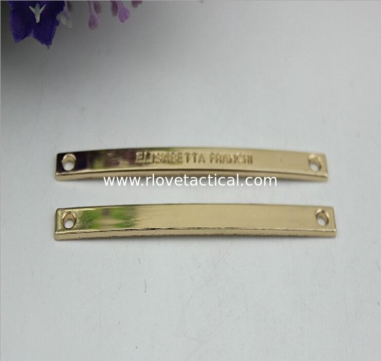 Leather bag making accessories light gold 70 mm metal corner protector with high quality