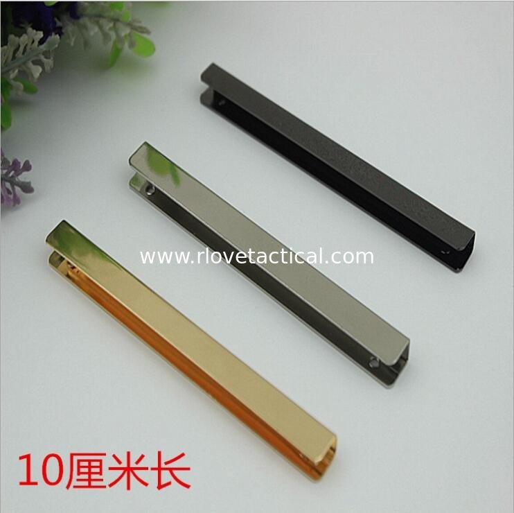 Handbag metal fittings 100 mm length light gold decorative bag corner protector