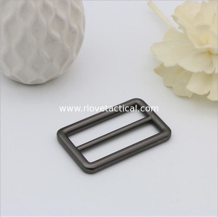 Bag accessories gunmetal color 38 mm width adjustable shoulder strap buckles