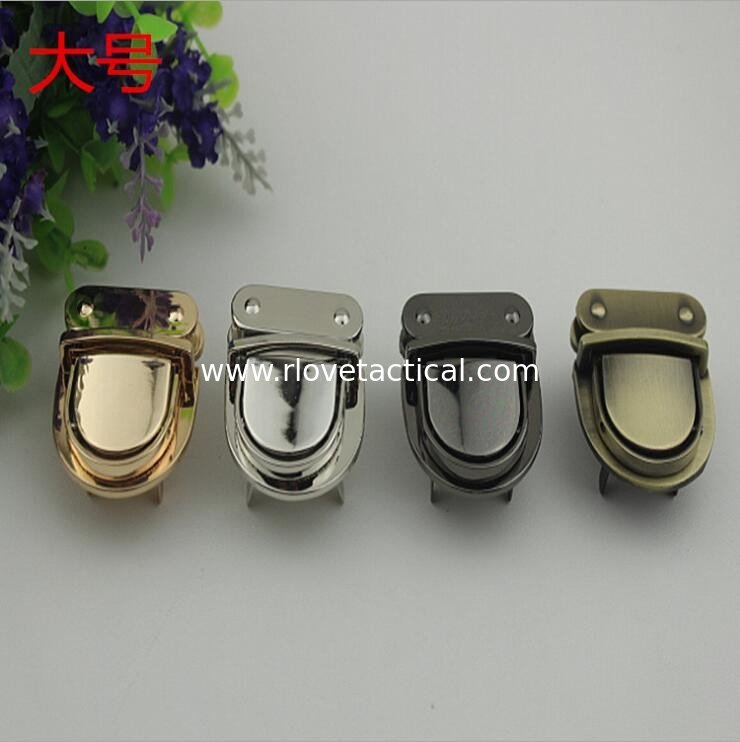 2018 New style high quality various colors zinc alloy handbag push locks