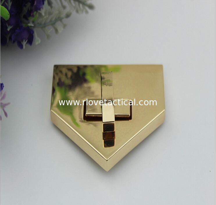 US hot sale zinc alloy bigger metal twist lock purse hardware for handbag